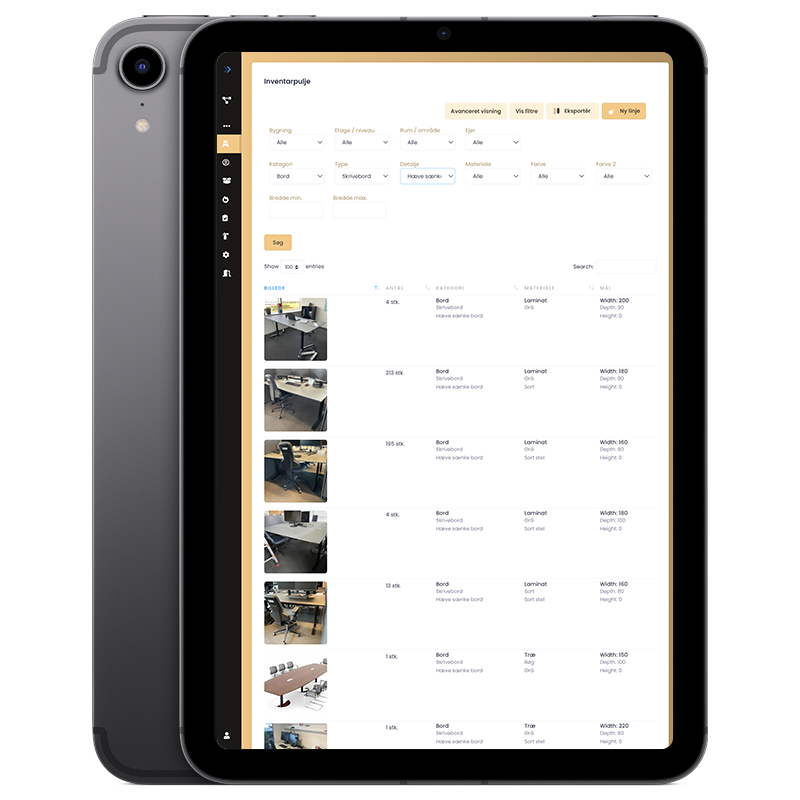 Inventarregistrering - MoveManager